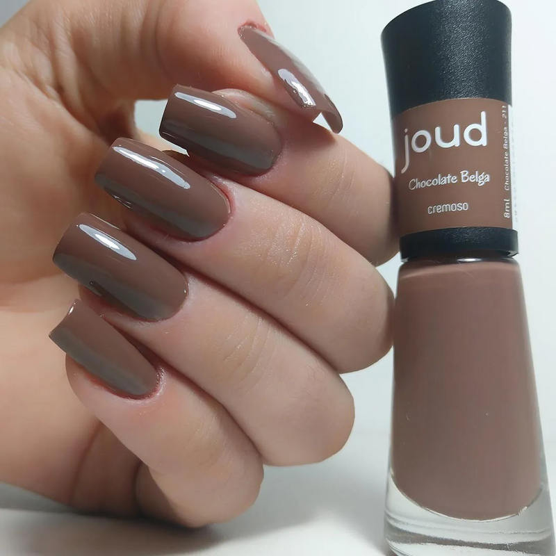 Esmalte Joud Cremoso Sl. 211 – 08ml Chocolate Belga – Dafrida